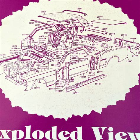 1966 Mustang Manual Exploded View 4686752343
