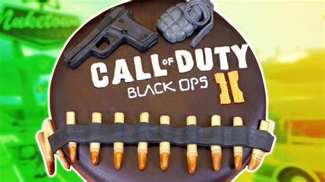 BLACK OPS 2 CAKE NERDY NUMMIES YouTube
