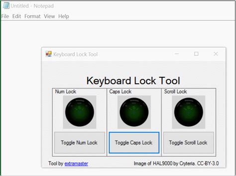 Caps Scroll Num Lock Toggler For Windows Extramaster