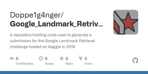 Github Doppe G Nger Google Landmark Retrival Challenge A