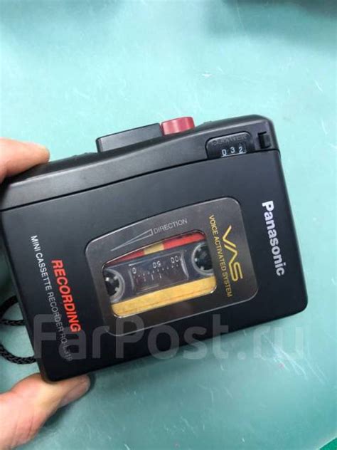 Аудиоплеер кассетный + диктофон Panasonic, новый, в наличии. Цена: 3 ...