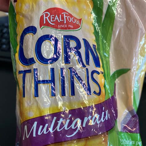 Multigrain Corn Thins From Real Foods Vegan Product Reviews And Ratings Abillion