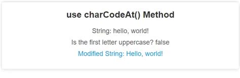 React Js Check First Letter Of String Is Uppercase