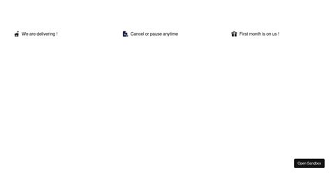 Minute Comps Codesandbox