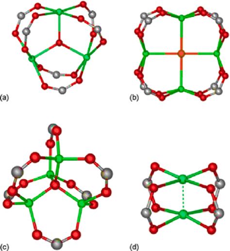 Structural Arrangements Or Secondary Building Unit Trigonal A Square Download Scientific