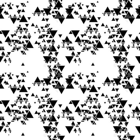 Triangular Seamless Vector Pattern Background Pattern Textured Triangular Background Image