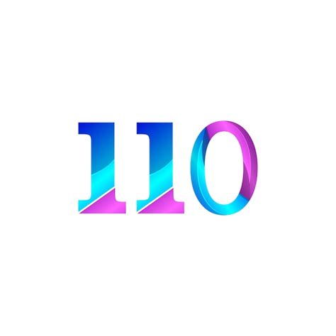 Premium Vector Colorful Numbers Design