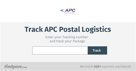 APC Postal Logistics Tracking Get Updates And Track Your Package In Real Time