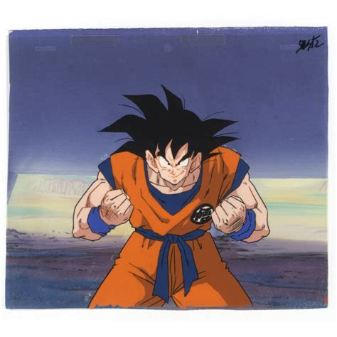 Original Dragon Ball Z Anime Cel