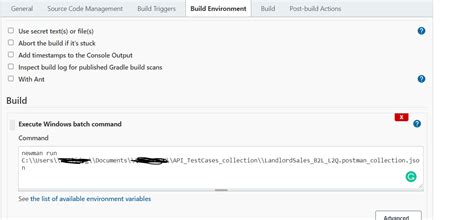 Cannot Run Newman On Jenkins On Windows Help Postman Community