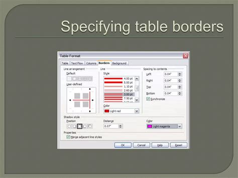 Libre Office Writer Lesson Working With Tables And Templates Pptx