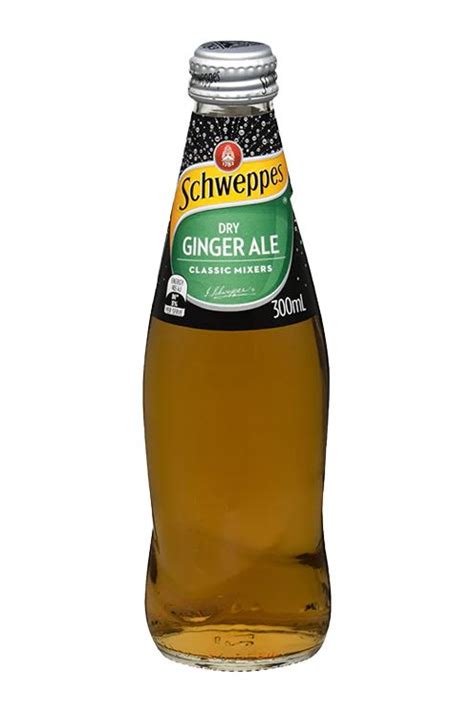 SCHWEPPES DRY GINGER ALE GLASS 300MLS 24PK Coast 2 Coast
