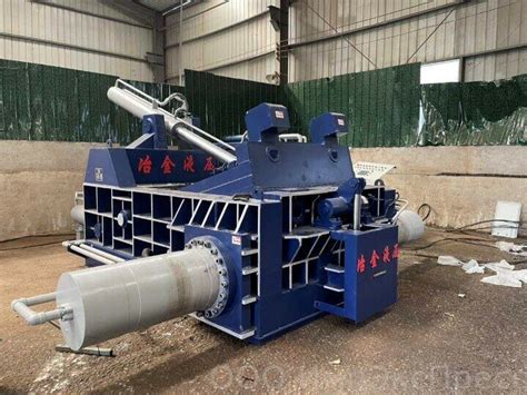 Пресс Y81-250V для брикетирования металлической стружки без дробления