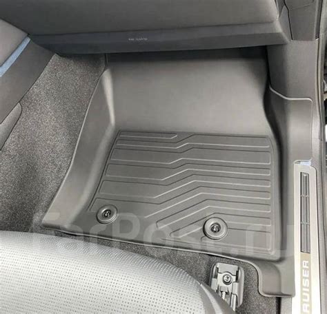 Коврики резиновые в салон 3D LUX Toyota Land Cruiser 300 (2021 ...