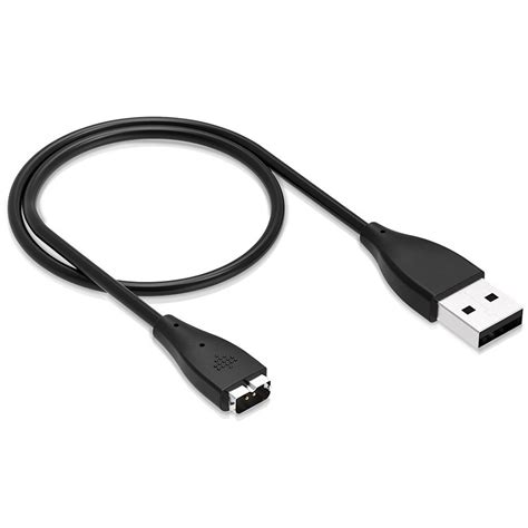 Replacement USB Charging Cable Fitbit Charge HR Black