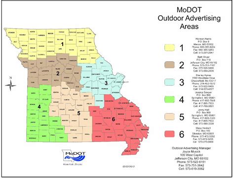 Pdffiles992236162mappdf · Modot Outdoor Advertising Areas