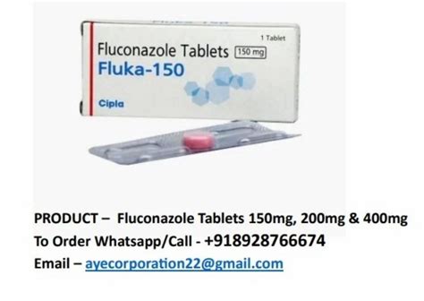 Fluconazole Tablet 150 Mg At ₹ 150box Fluconazole Tablet In Vasai