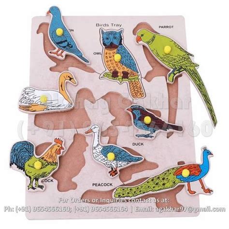 Bird Wooden Puzzle At Rs Piece Wooden Puzzle In New Delhi ID