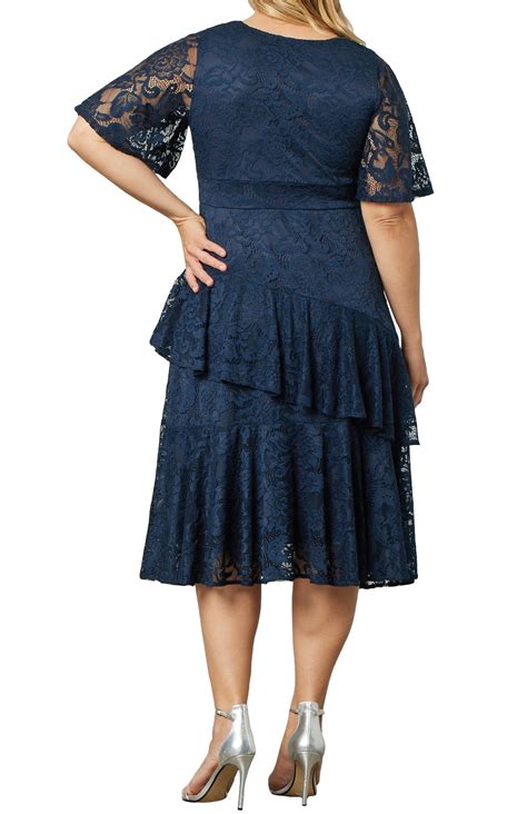Lace Affair Cocktail Dress Plus Dressbarn