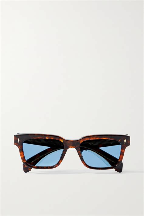 Jacques Marie Mage Molino 55 Rectangular Frame Tortoiseshell Acetate