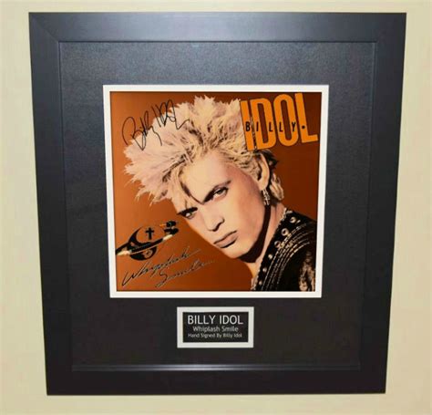 Billy Idol Whiplash Smile Rock Star Gallery Authenticityrock Star