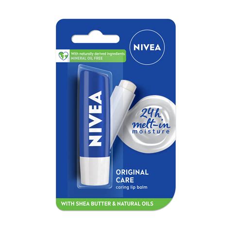 Buy Nivea Original Care 4 8g Lip Balm 24 H Melt In Moisture Formula