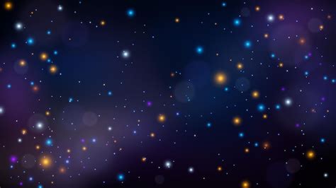 Premium Vector Collection Of Stars In Outer Space Background Vector