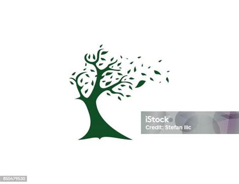 樹圖示向量圖形及更多樹圖片 樹 風 剪裁圖 Istock