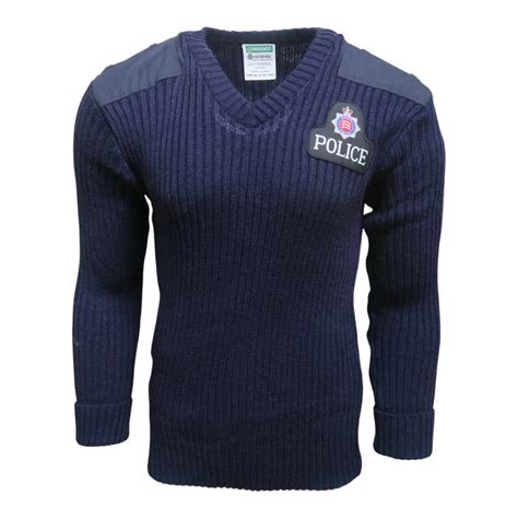 Ex Police Navy Blue Pullover Police Direct