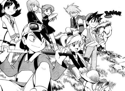Pokemon Adventures Red And Blue Manga Manga