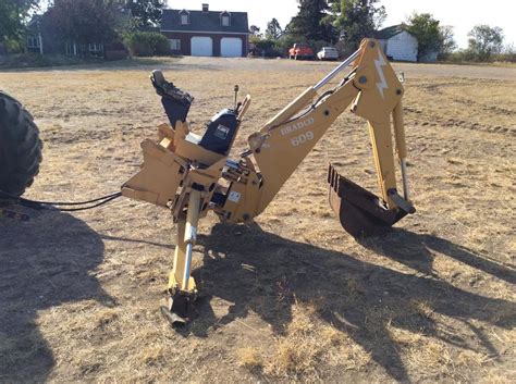 Bradco 609 Tractor Mount Backhoe Attachment Construction Bigiron