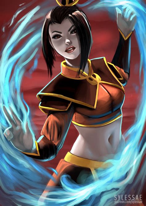 Avatar The Last Airbender Azula Black Hair Brown Hair Female Only
