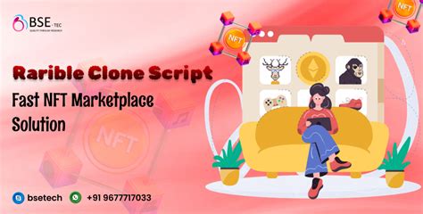 Rarible Clone Script Fast Nft Marketplace Solution Bsetec