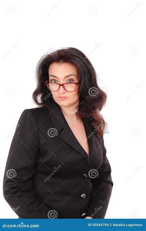 Lady Teacher Looking Back While Explaining Formula Teacher Of