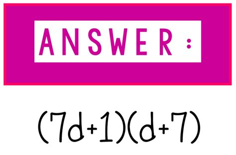 Factoring Polynomials Dear Algebra