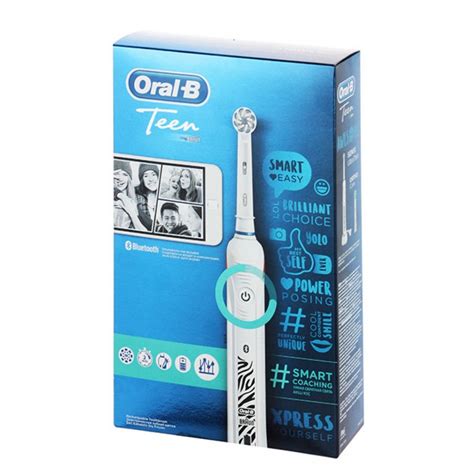 Электрическая зубная щетка Oral-B Smart 4 4000N Teens Sensi Ultrathin ...