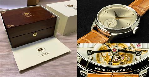 √ សម្ដេចតេជោ ហ៊ុន សែន បានបង្ហាញរូបភាពនាឡិកាដៃដ៏ស្រស់ស្អាតដែលកូនខ្មែរផលិត