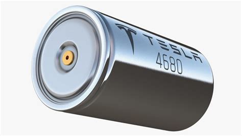 리튬 배터리 Tesla 4680 3d 모델 Turbosquid 2068518