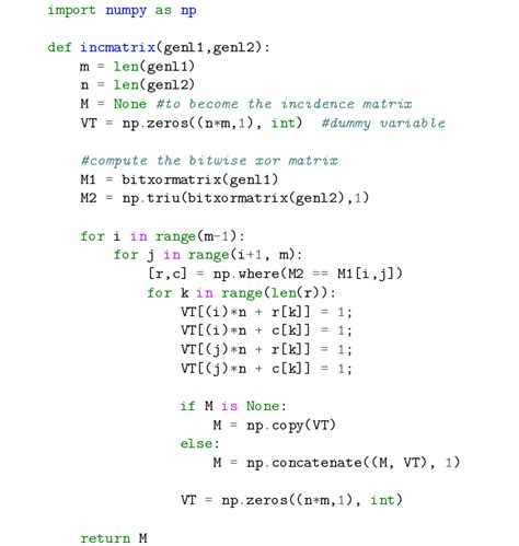 Code Highlighting With Minted Overleaf Online Latex Editor
