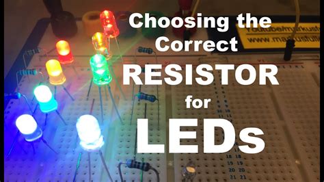 What Size Resistor For Led Lights Maxlua