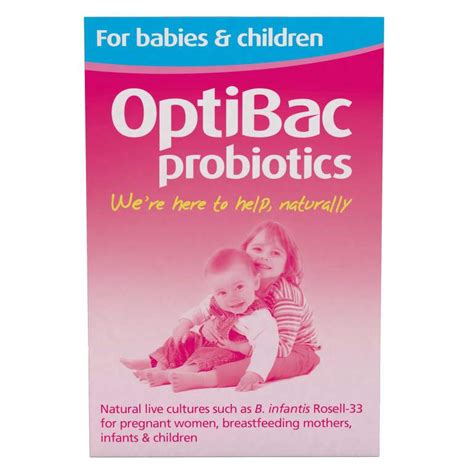 Optibac 277 Probiotic Copii Si Sugari 10plicuri Gratis Helpnet Ro