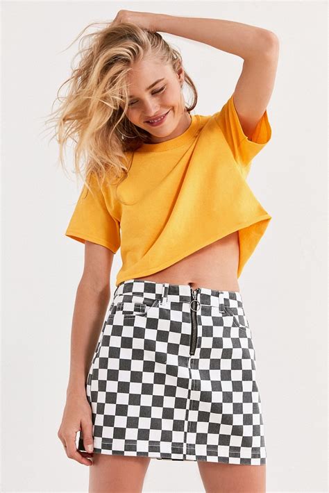 Checkerboard Skirt