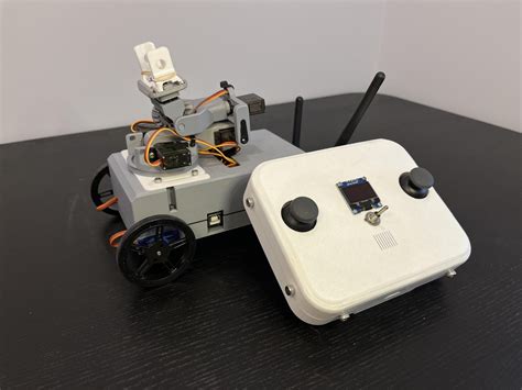 3d Printed Arduino Servo Platform With Robotic Arm 4 Steps