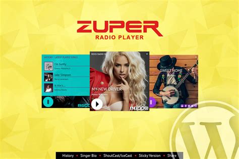 Item Zuper Shoutcast And Icecast Radio Player By Lambertgroup