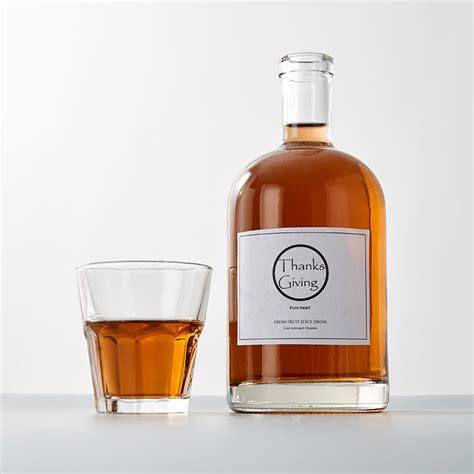 Nordic Super Flint Glass Liquor Bottle Buy Gin Bottle Packaging