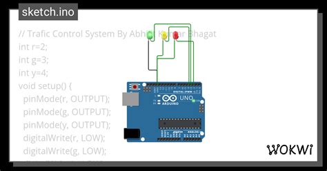 traffic control system by abhijit bhagat wokwi esp32 stm32 arduino