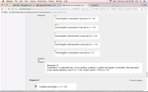Questionário Unidade I 2017 2 MATEMATICA UNIP Contabilidade