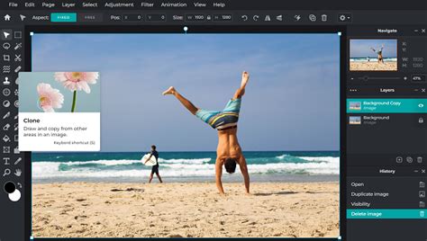 Cara Hapus Objek Pada Foto Dengan Clone Stamp