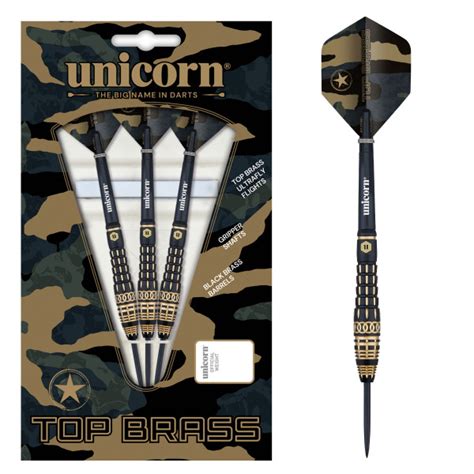 Unicorn Top Brass 4 Steel Darts Embassy Sports B2b Shop
