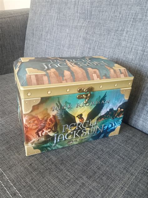 Percy Jackson Box Set Including The Map 1 5 Very Rare Limited